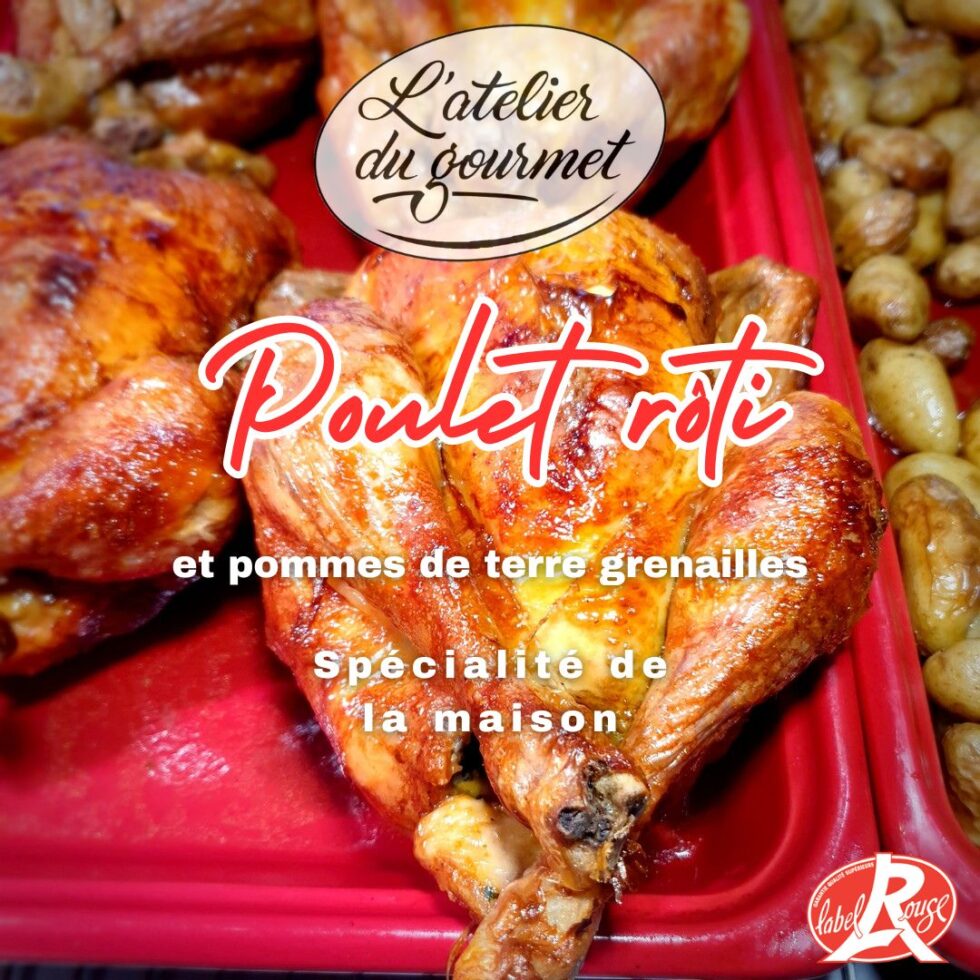 Le poulet rôti du dimanche - L'Atelier Du Gourmet